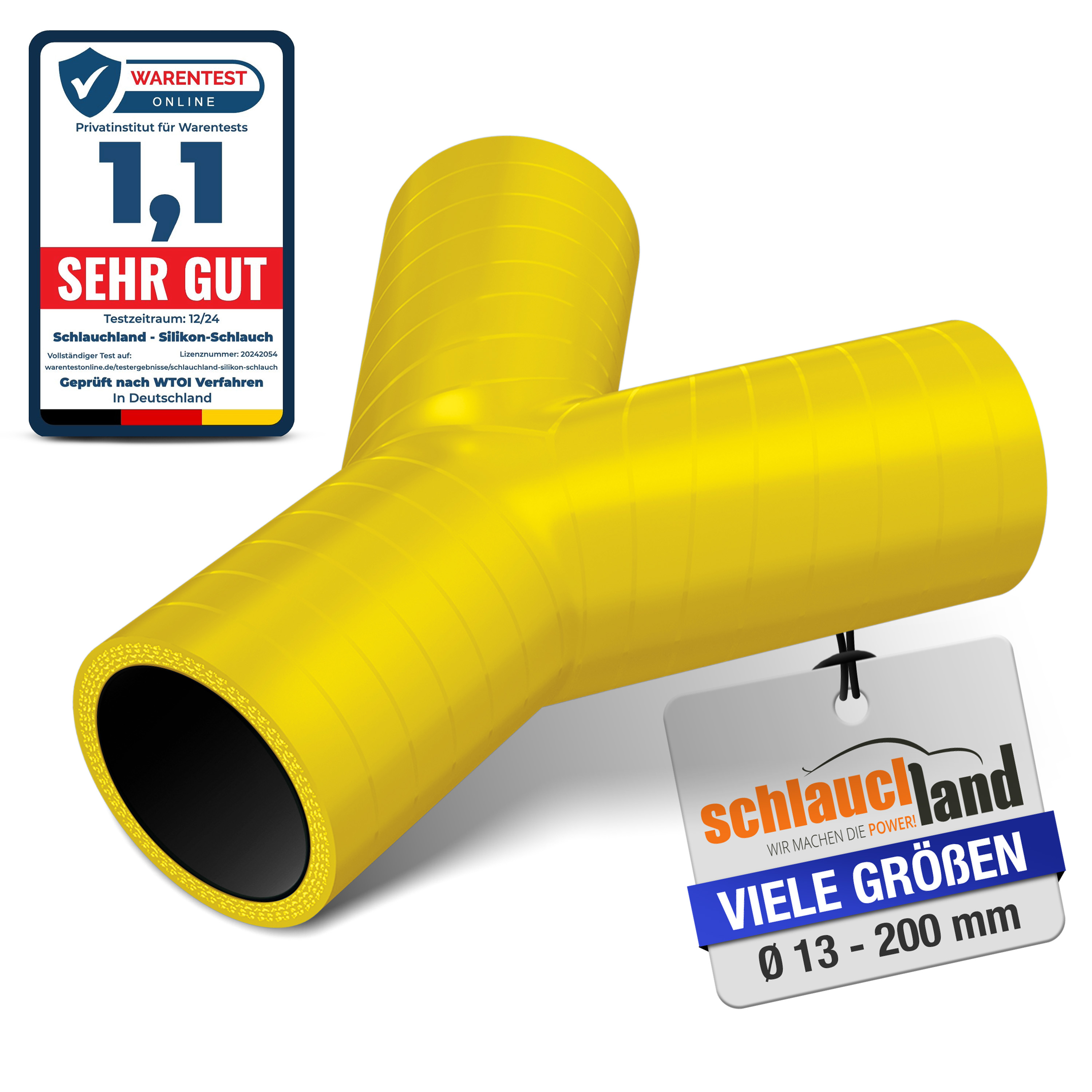 SILIKON Y-VERTEILER / Y-STÜCK SCHLAUCH